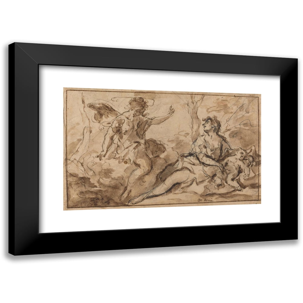 Sebastiano Ricci 14x11 Black Modern Framed Museum Art Print Titled ...