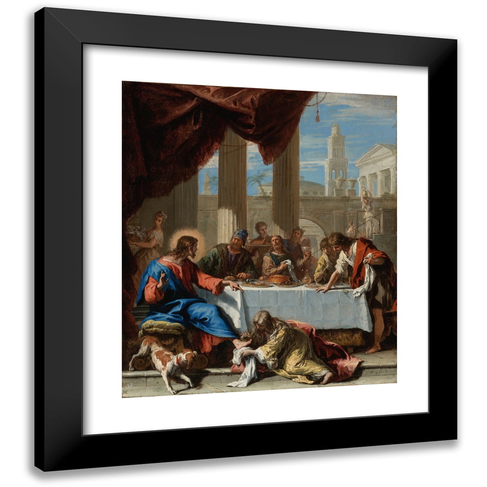 Sebastiano Ricci 15x17 Black Modern Framed Museum Art Print Titled ...