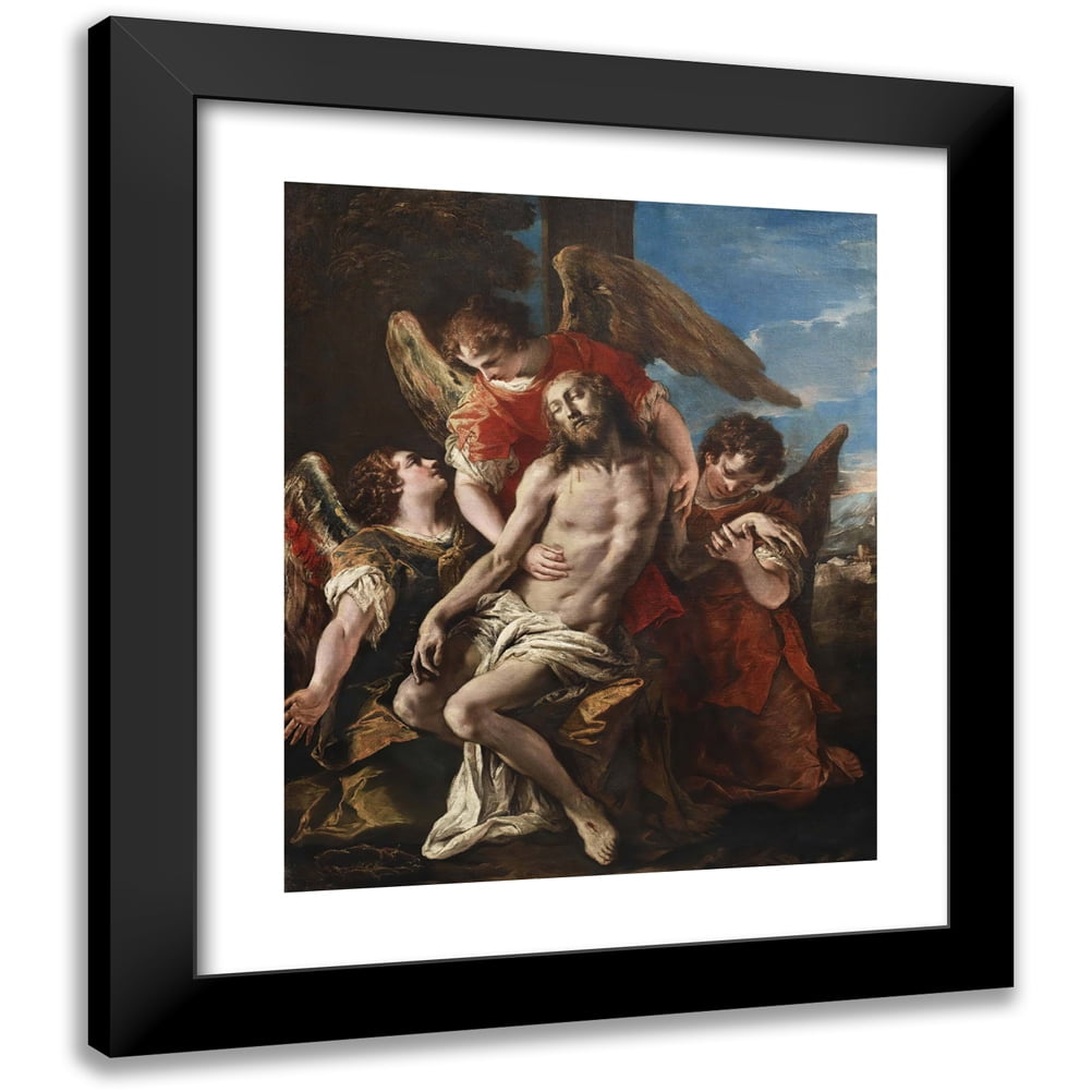 Sebastiano Ricci 15x18 Black Modern Framed Museum Art Print Titled ...
