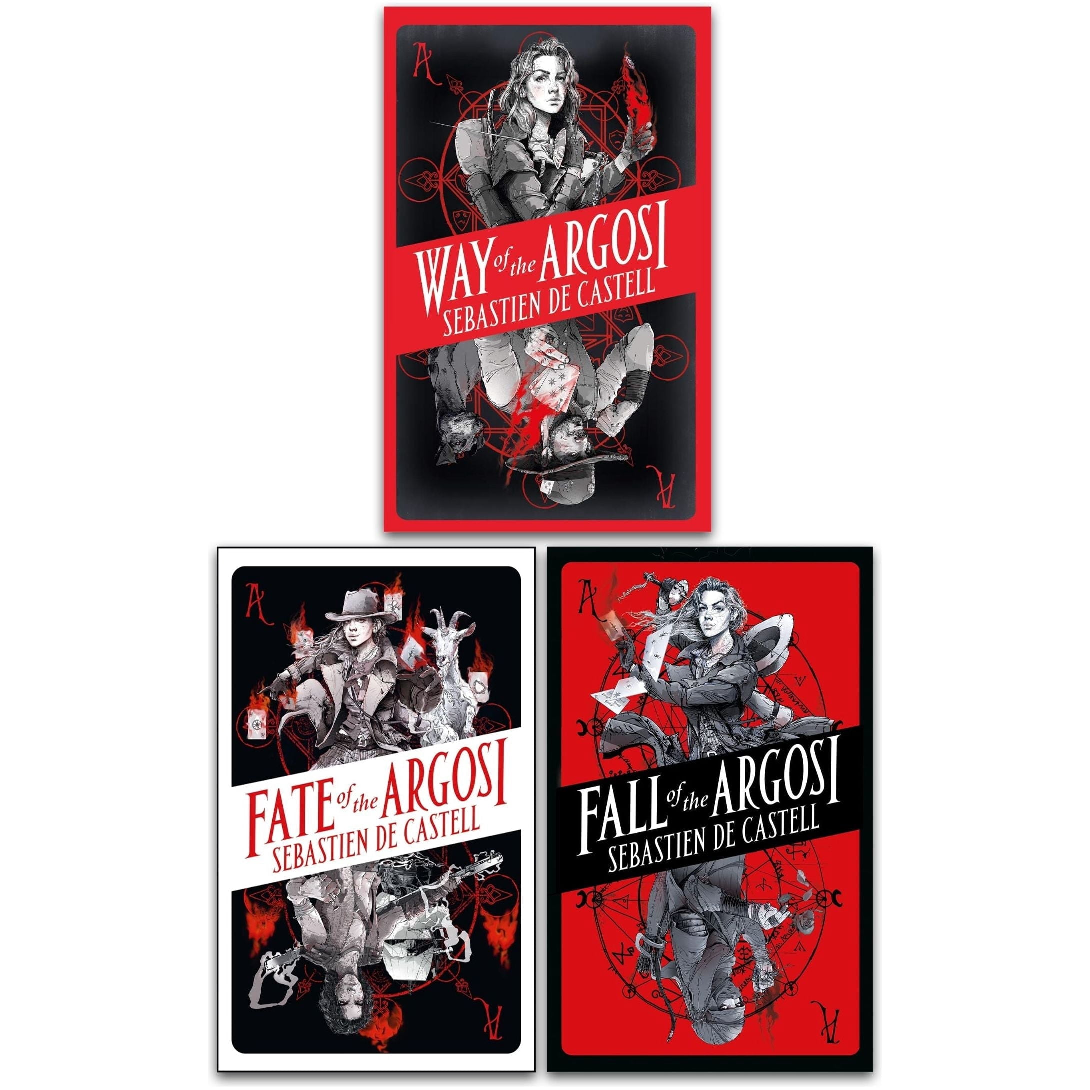 Sebastien De Castell Argosi Trilogy 3 Books Collection Set (Way of the ...