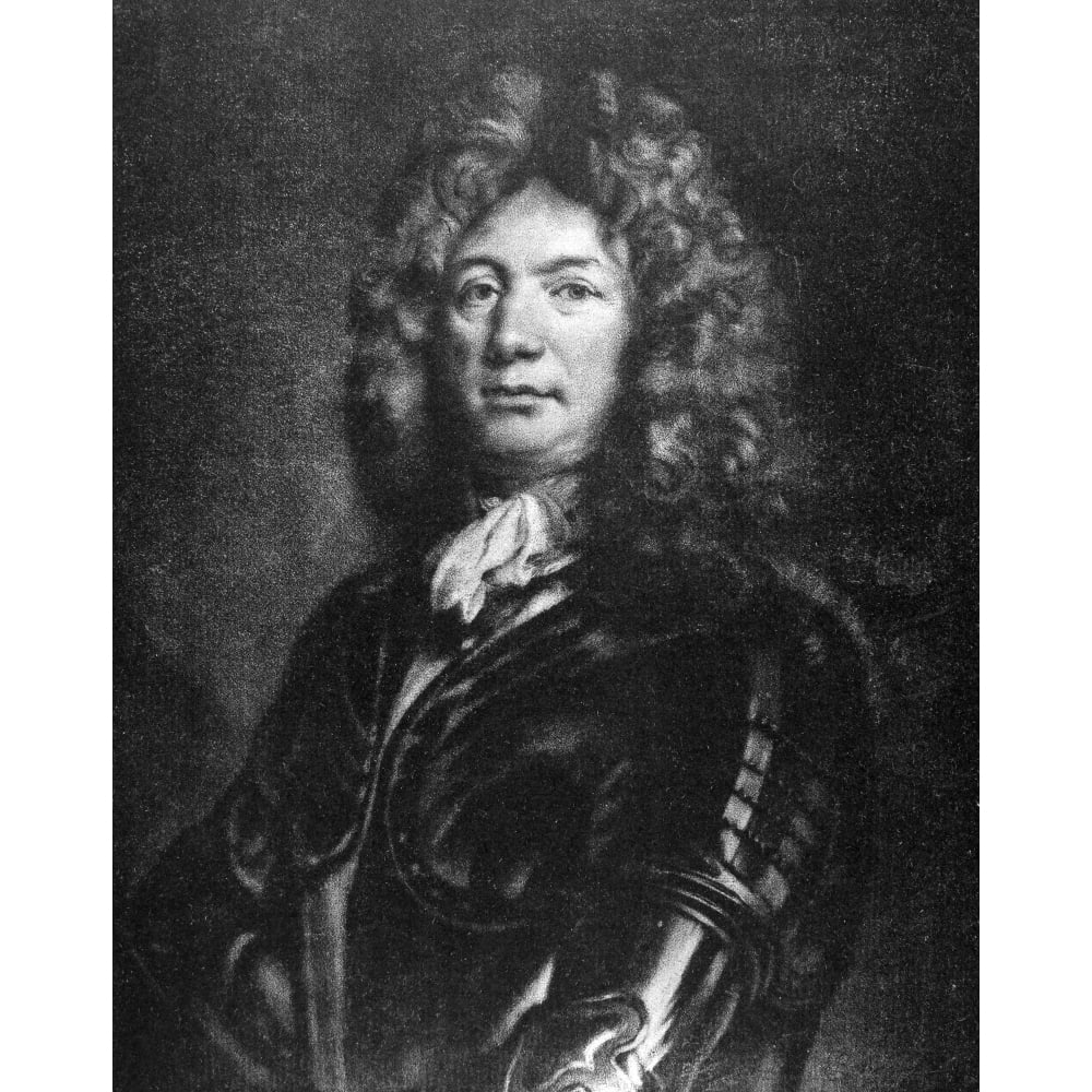 Sebastien De Vauban N(1633-1707). French Military Engineer. Mezzotint ...