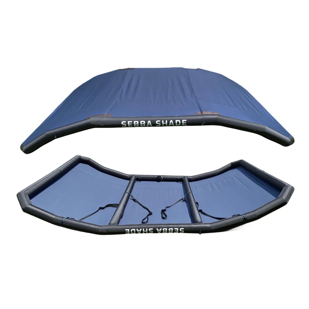 Sebba Shade 6 x 9 Blue Inflatable Sun Shade for Boats - Walmart.com