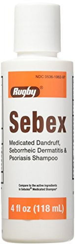 Sebex Medicated Dandruff Shampoo For Sebulex - 4 Oz, (Pack Of 6 ...