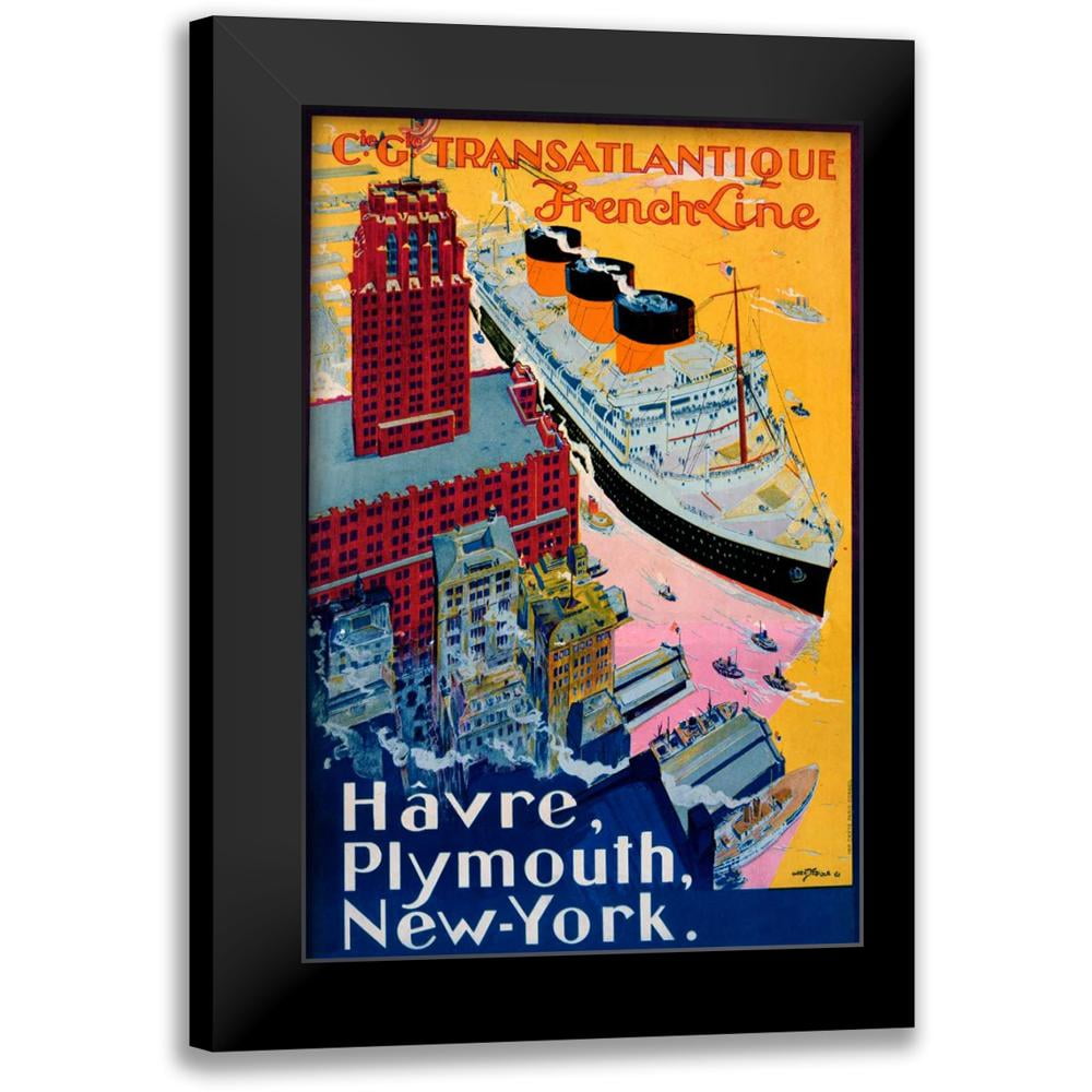 Sebille, Albert 13x18 Black Modern Framed Museum Art Print Titled ...