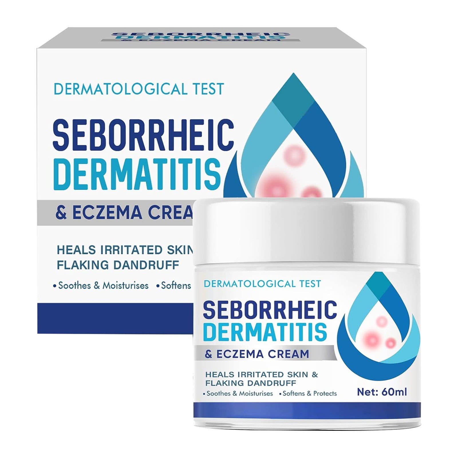 Seborrheic Dermatitis Face Cream – Face, Scalp & Body Moisturizing ...
