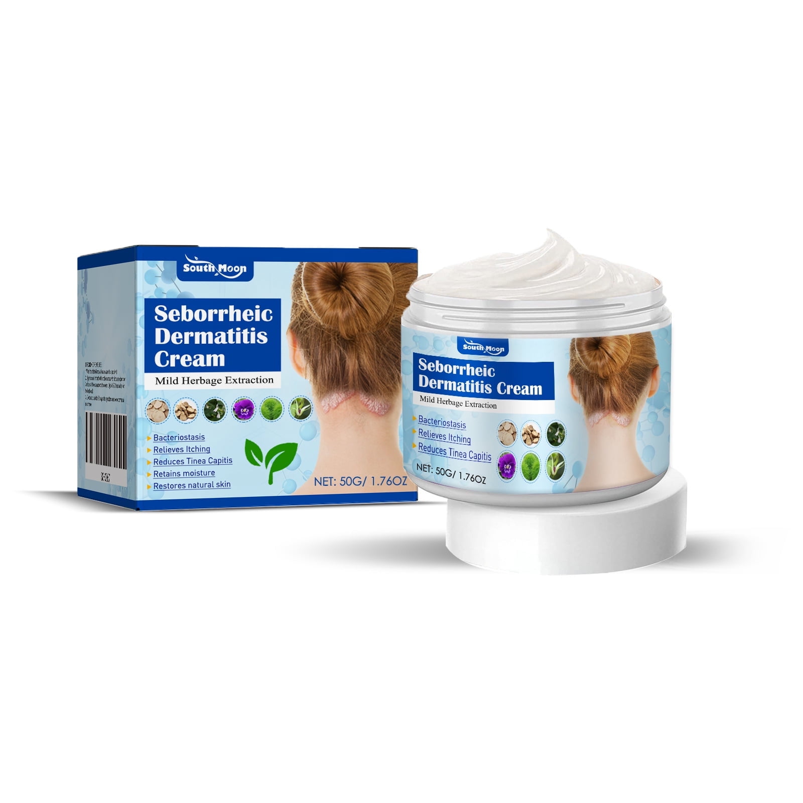Seborrheic Skin Cream Head Acne Pruritus Scalp Ringworm Skin Problem ...