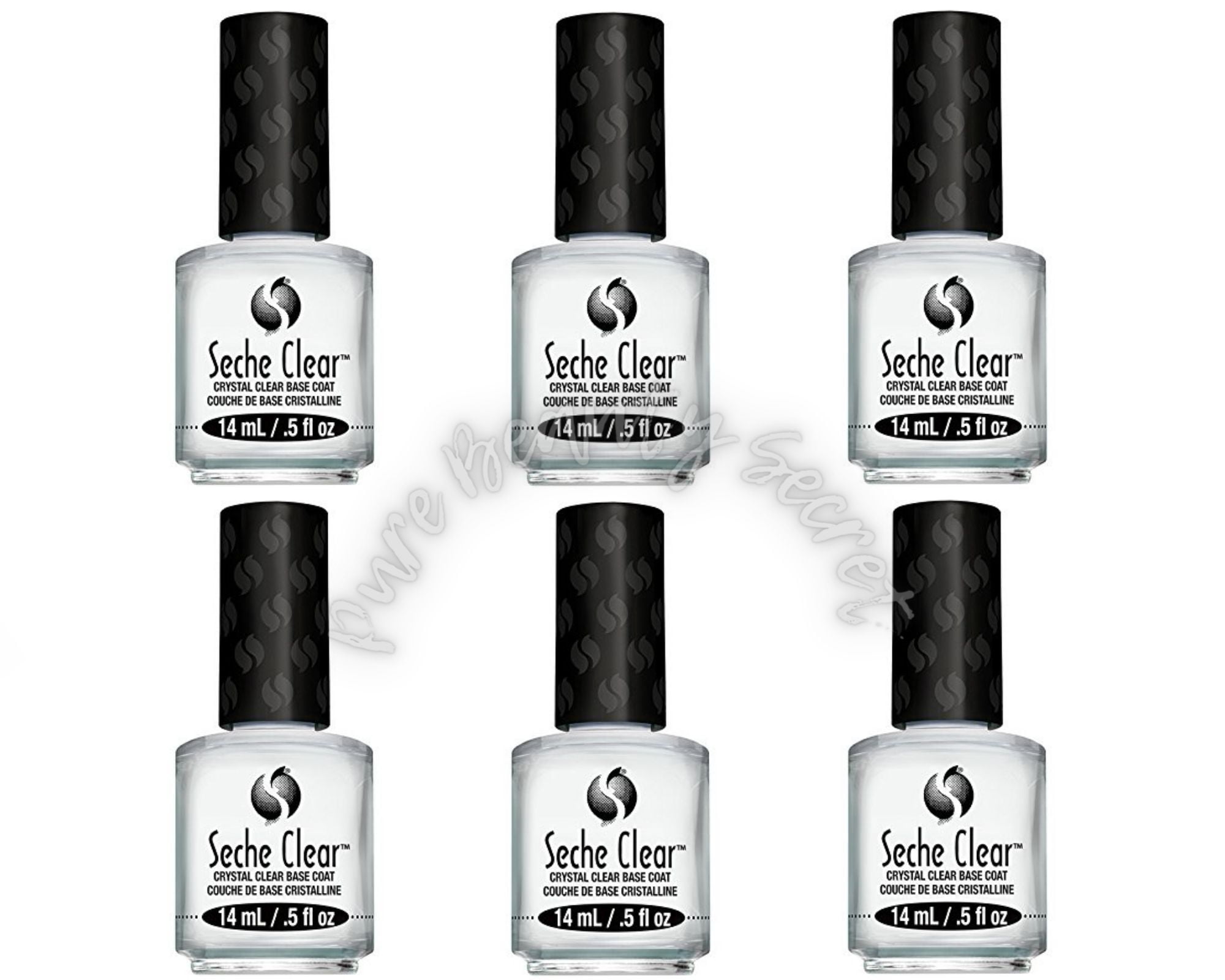 Seche Clear Base Coat 0.5 fl oz x 6 - Walmart.com