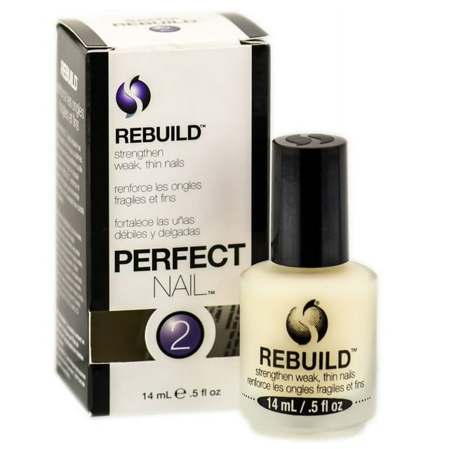 Seche Rebuild Perfect Nail II - Strengthens, Thickens Weak & Thin Nails ...