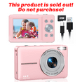 Free Shipping! Seckton Kids Digital Camera FHD 1080P 44MP Photography ...