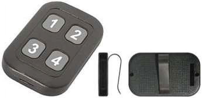 Seco-Larm Enforcer Handheld Slimline RF Transmitters, 4-Button, 15 ...