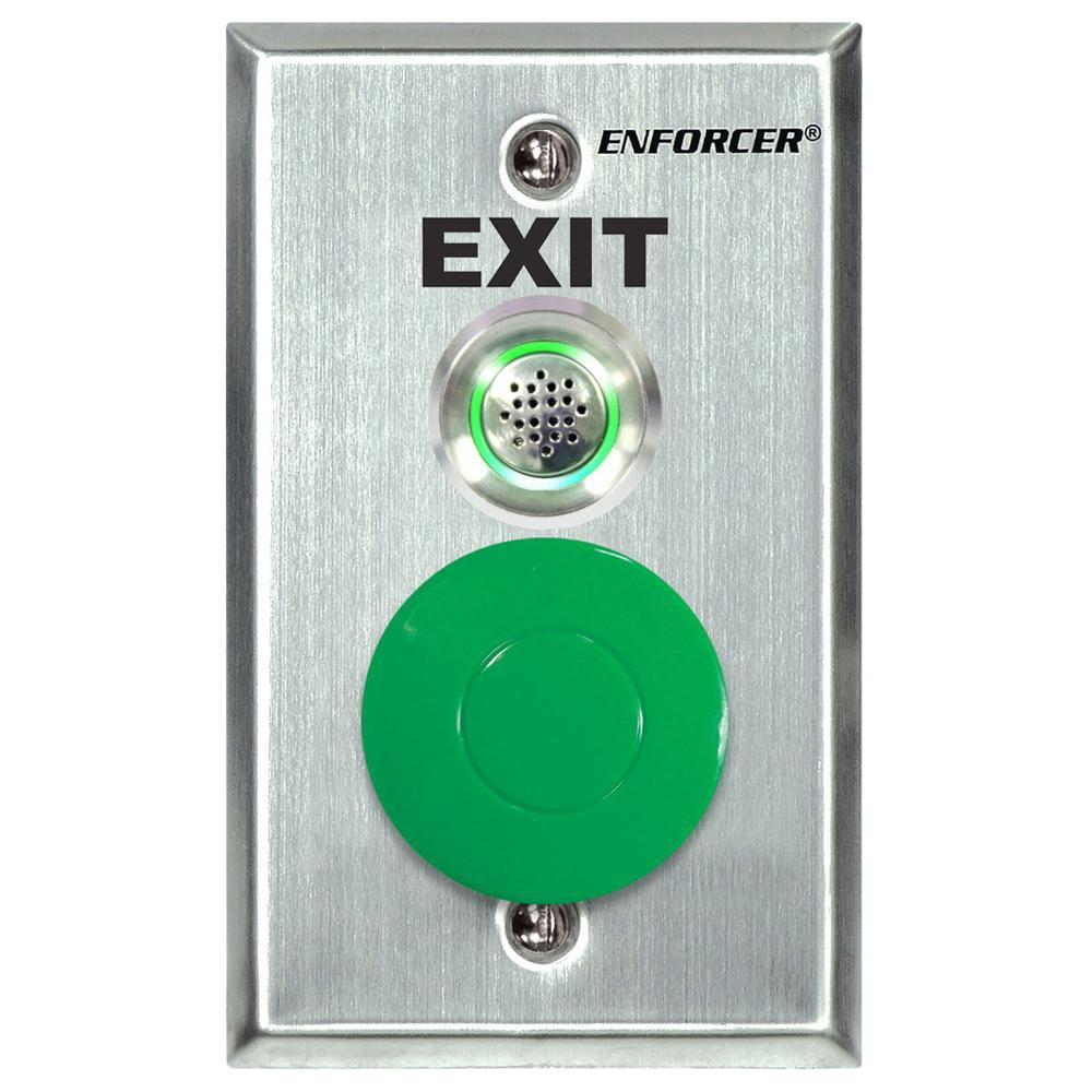 Seco-Larm Enforcer Request-To-Exit Plate with Status LED & Adjustable ...