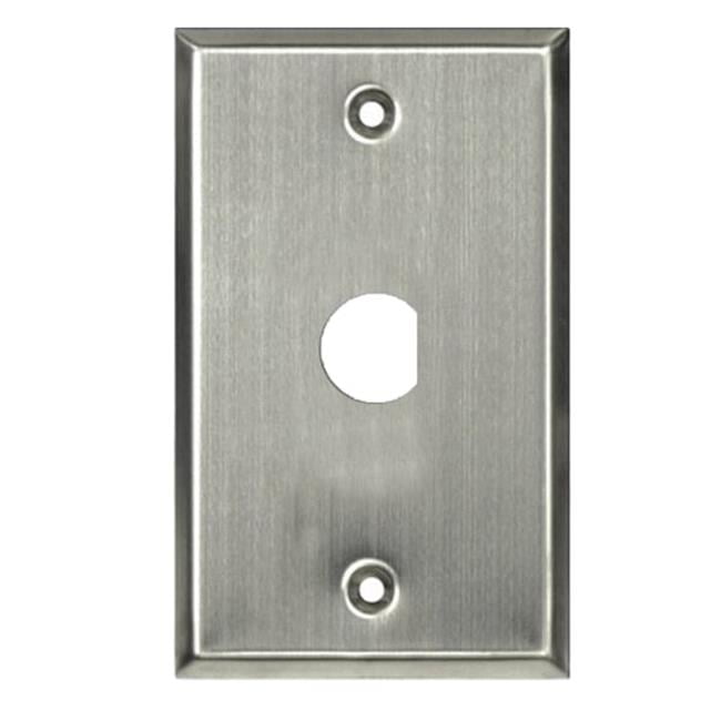Seco-Larm Remote Single-Gang Plate with 0.75 in. D-hole - Walmart.com