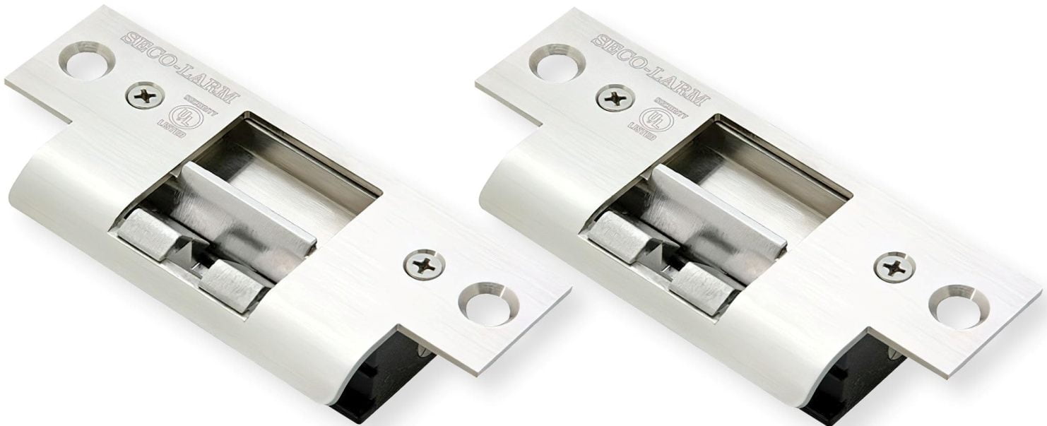 Seco-Larm SD-995C-D3Q No-Cut Electric Door Strikes (Pack of 2), Fail ...