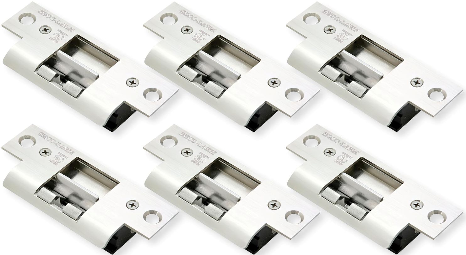 Seco-Larm SD-995C-D3Q No-Cut Electric Door Strikes (Pack of 6), Fail ...