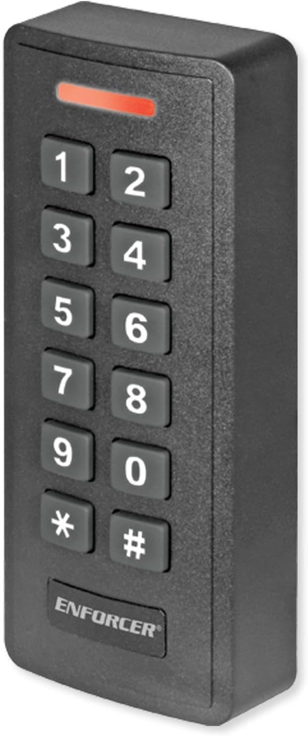 Seco-Larm SK-2612-SPQ Enforcer Outdoor Stand-Alone/Wiegand Keypad with ...