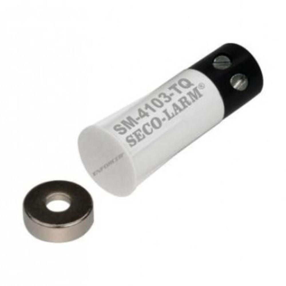 Seco-Larm SM-4103-TQW .375in Rare-Earth Recessed-Mount Magnetic Contact ...