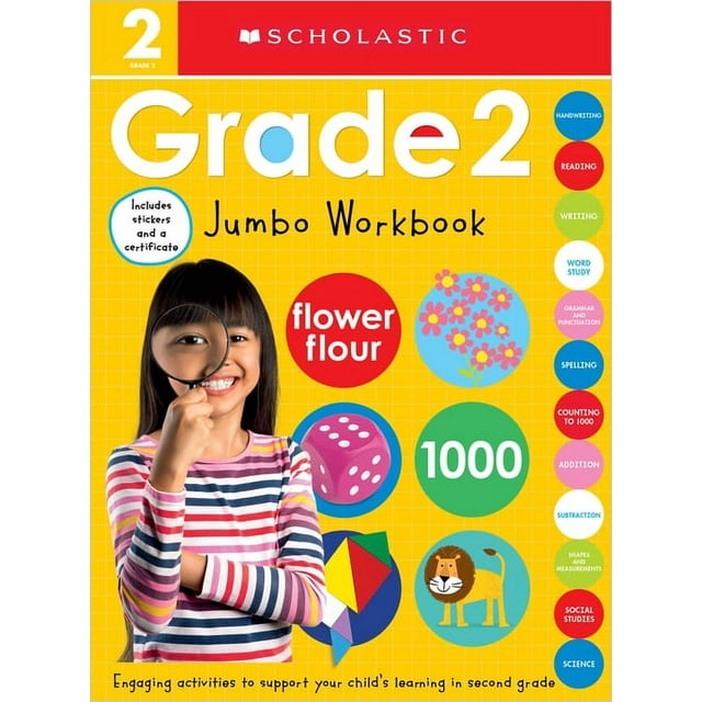 Second Grade Jumbo Workbook: Scholastic Early Learners (Jumbo Workbook ...
