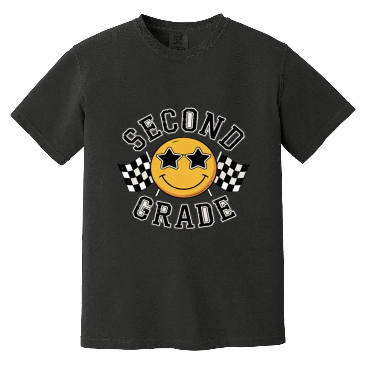 Second Grade Smile Face Funny Back To School Teacher Student Comfort ...