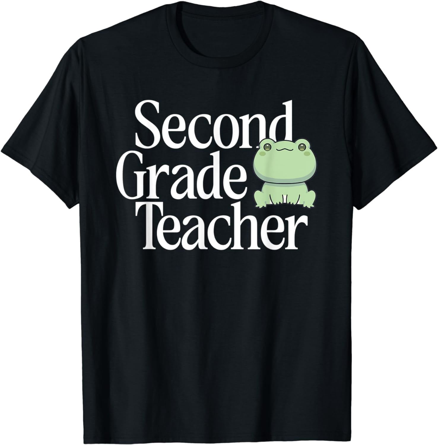 Second Grade Teacher Frog Back To School 2nd Grade T-Shirt - Walmart.com