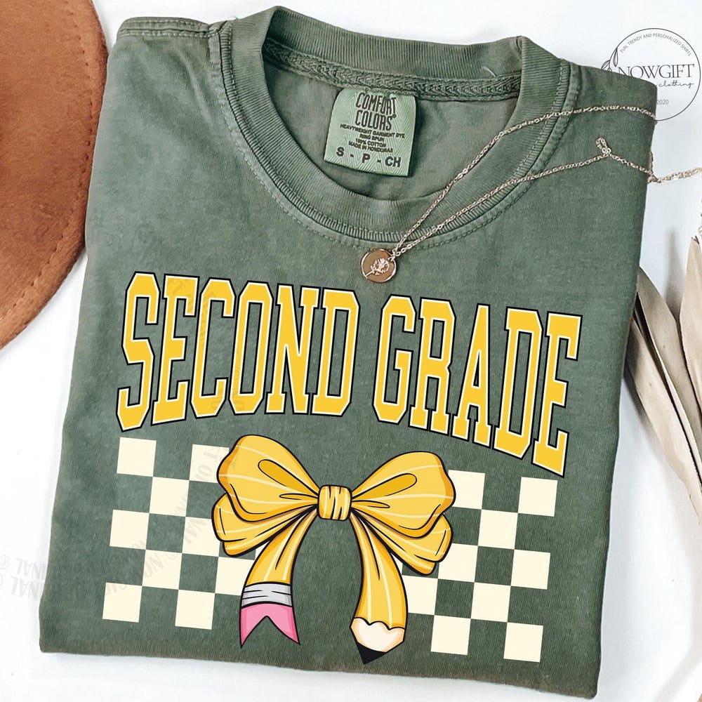 Second Grade Teacher Shirt, Second Grade Shirt, 2nd Grade shirt, 2nd ...