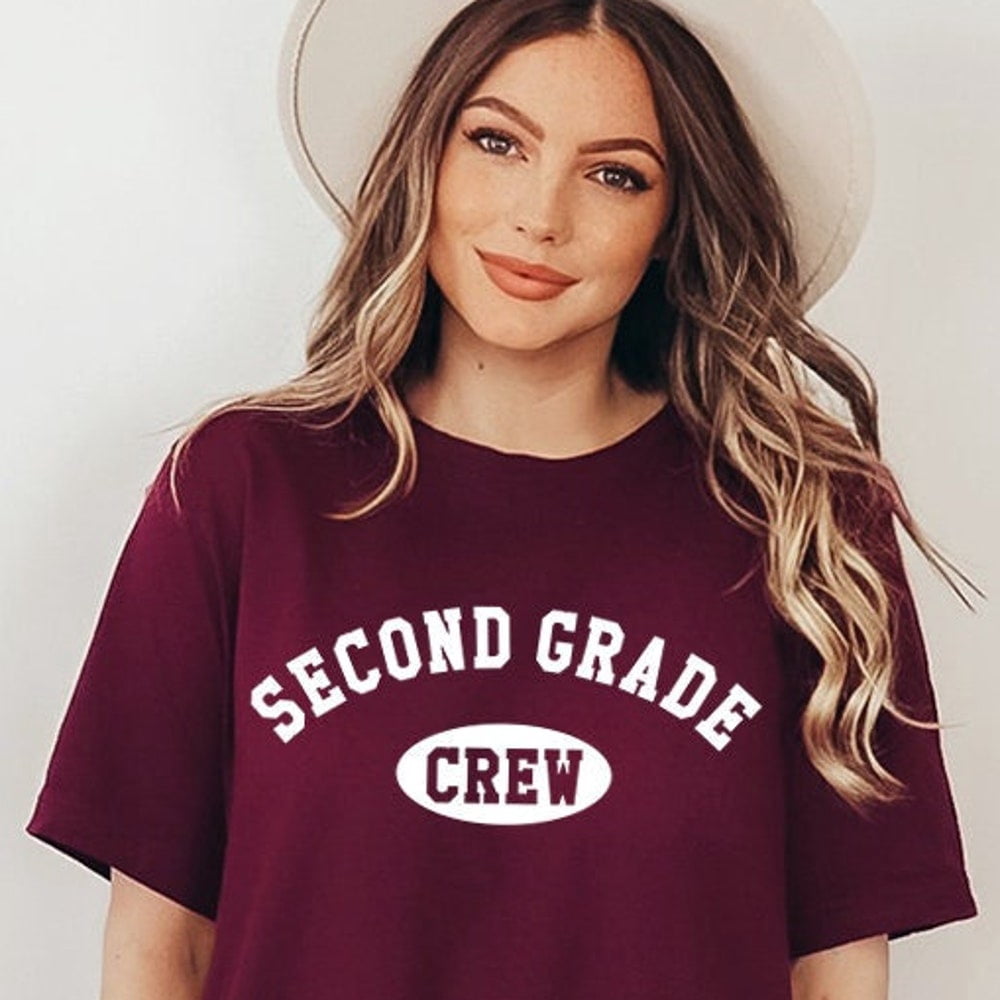 Second Grade Teacher Shirts, 2nd grade teacher tee, Teacher Team Shirt ...