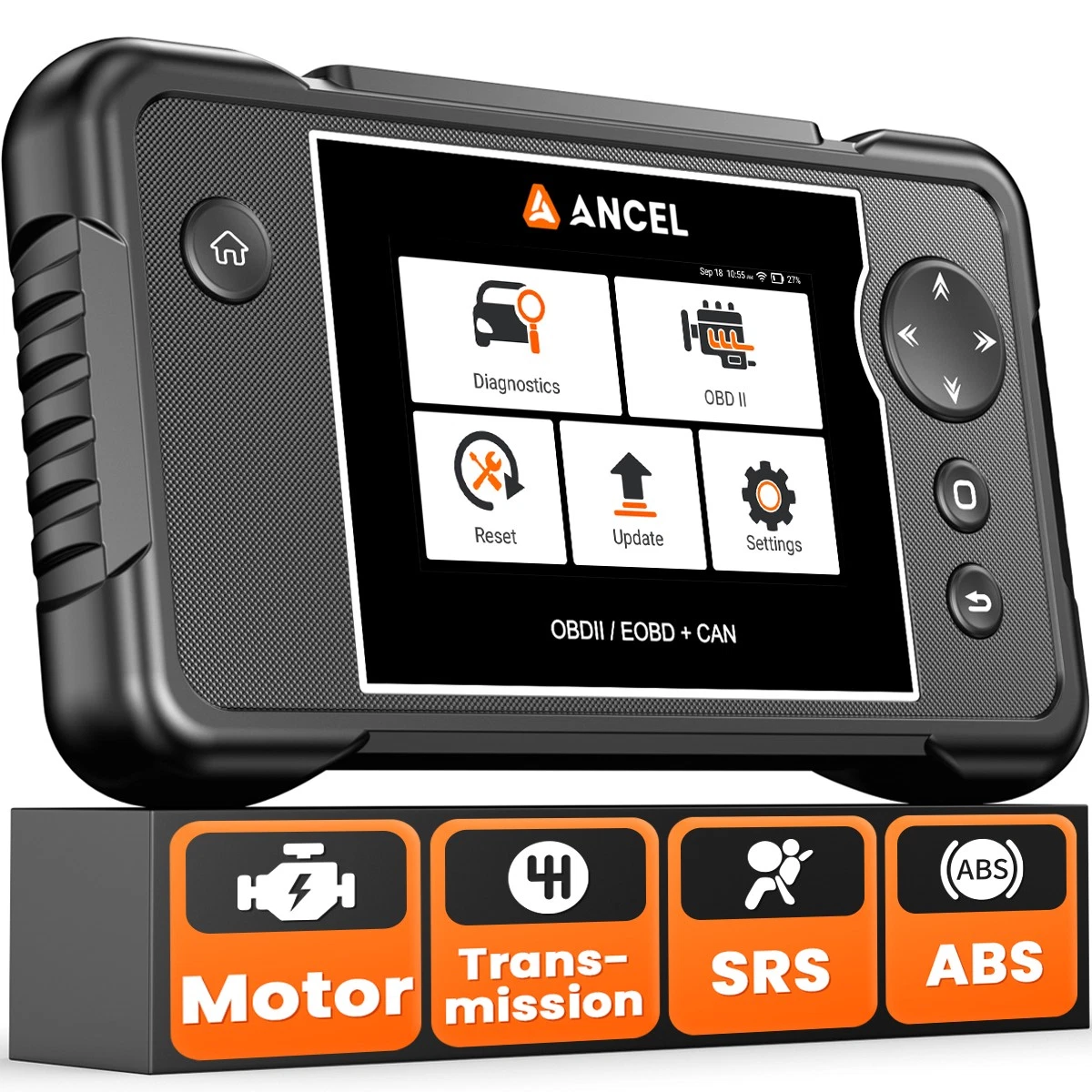 [Second Hand] ANCEL Car OBD2 Scanner Diagnostic ABS SRS AT Engine Oil ...