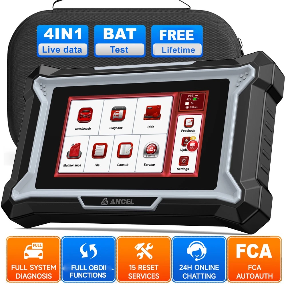 [Second Hand] ANCEL OBD2 Auto Scanner All System Diagnostic Tool ABS ...