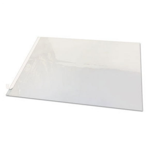 Second Sight Clear Plastic Desk Protector, with Multipurpose Protector ...
