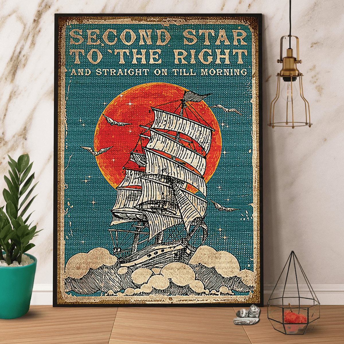 Second Star To The Right And Straight On Till Morning Paper Poster No ...