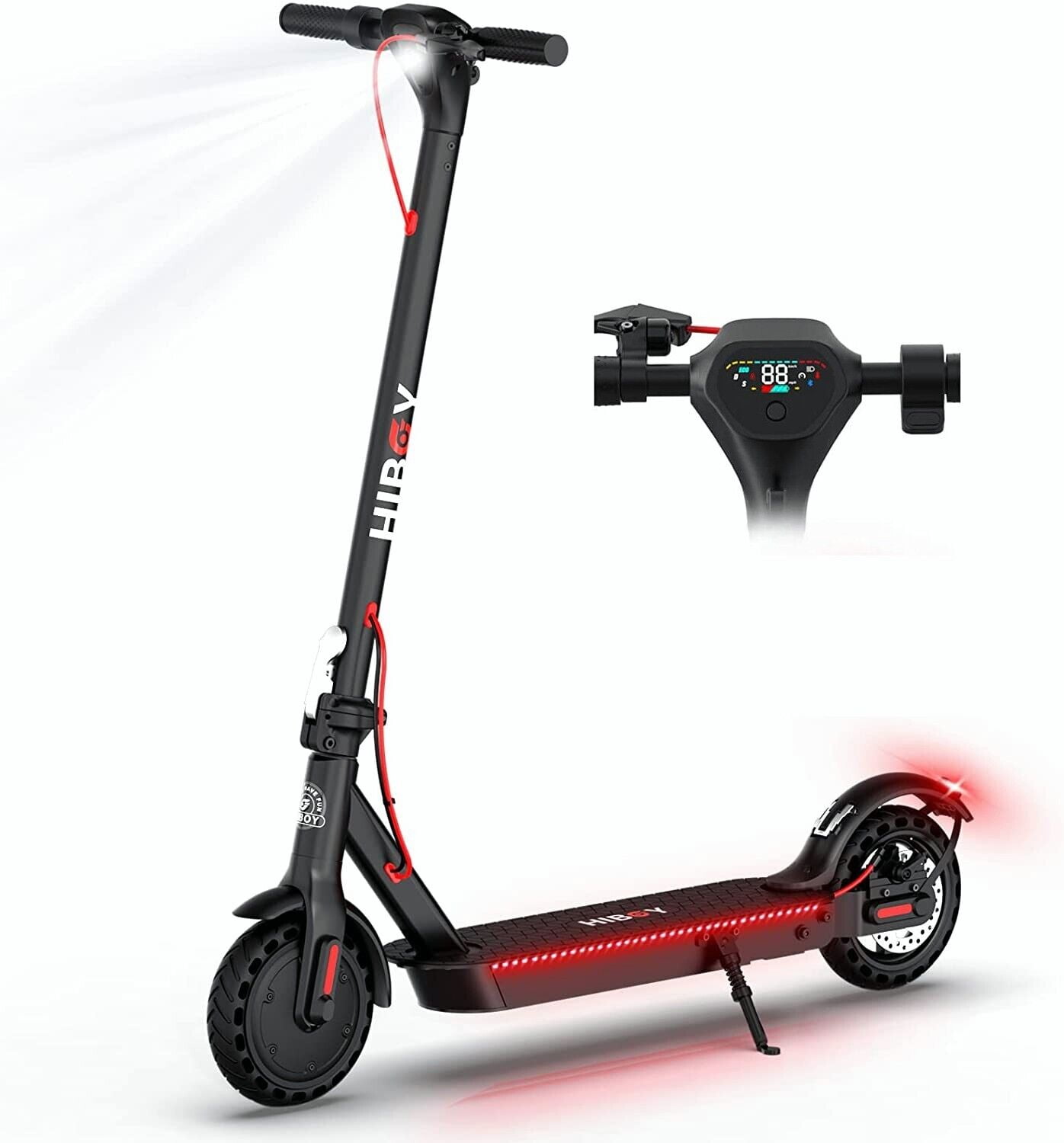 "Hiboy KS4 Pro, Refurbished 500W Electronic Scooter, 19 MPH & 25 Miles ...
