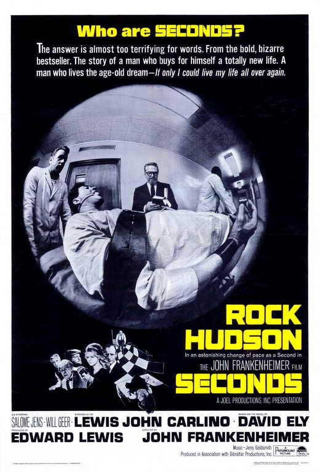 Seconds POSTER (27x40) (1966) - Walmart.com