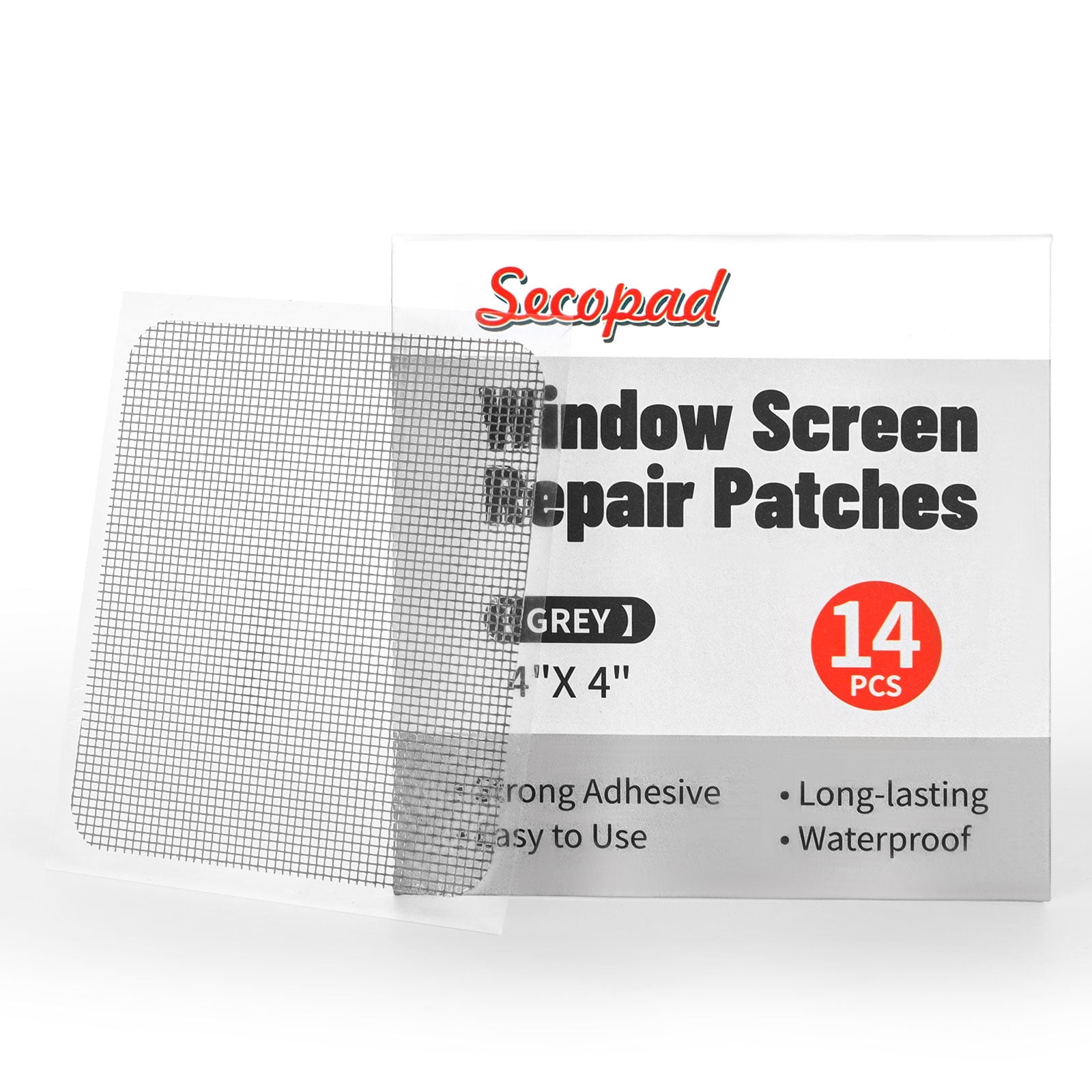 Secopad Screen Repair Kit, 14 PCS Window Screen Patch Repair Tape for ...