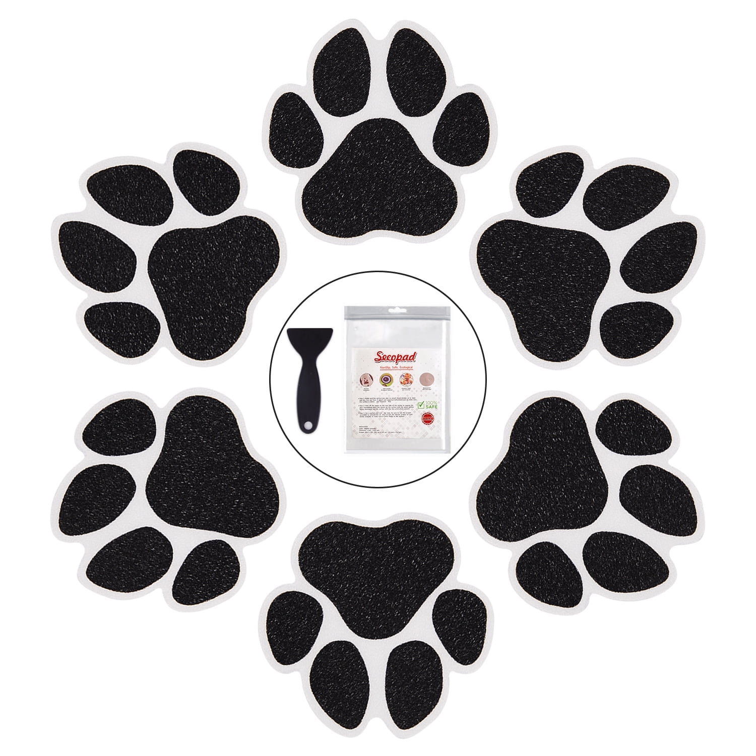 Secopad Non-Slip Bathtub Stickers, 20 Large PCS Safety Bathroom Tubs ...