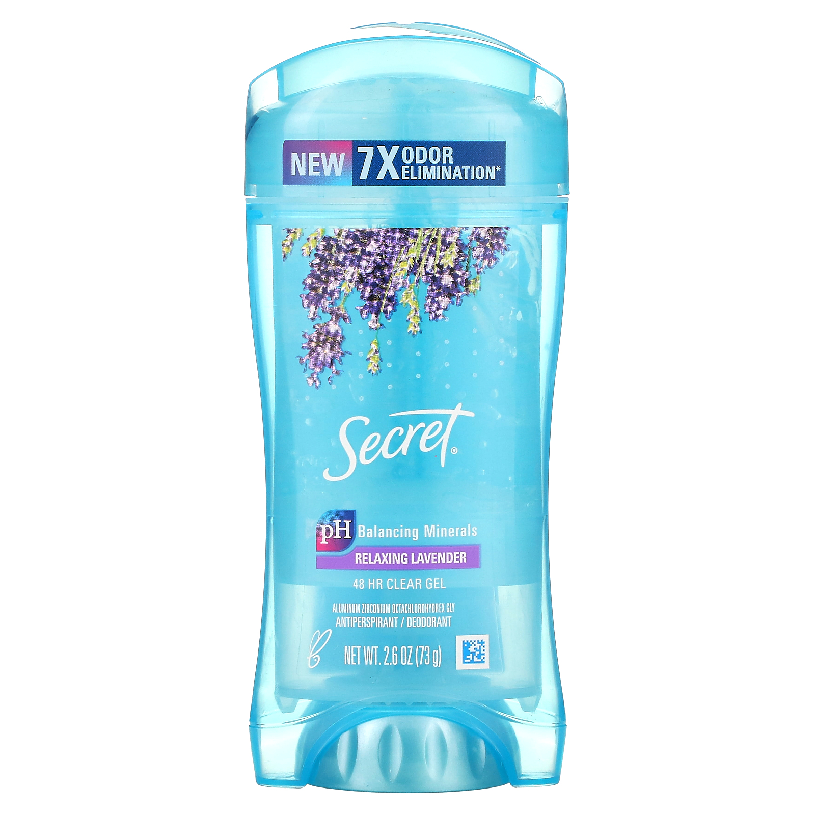 Secret, 48 Hour Clear Gel Antiperspirant/Deodorant, Relaxing Lavender ...