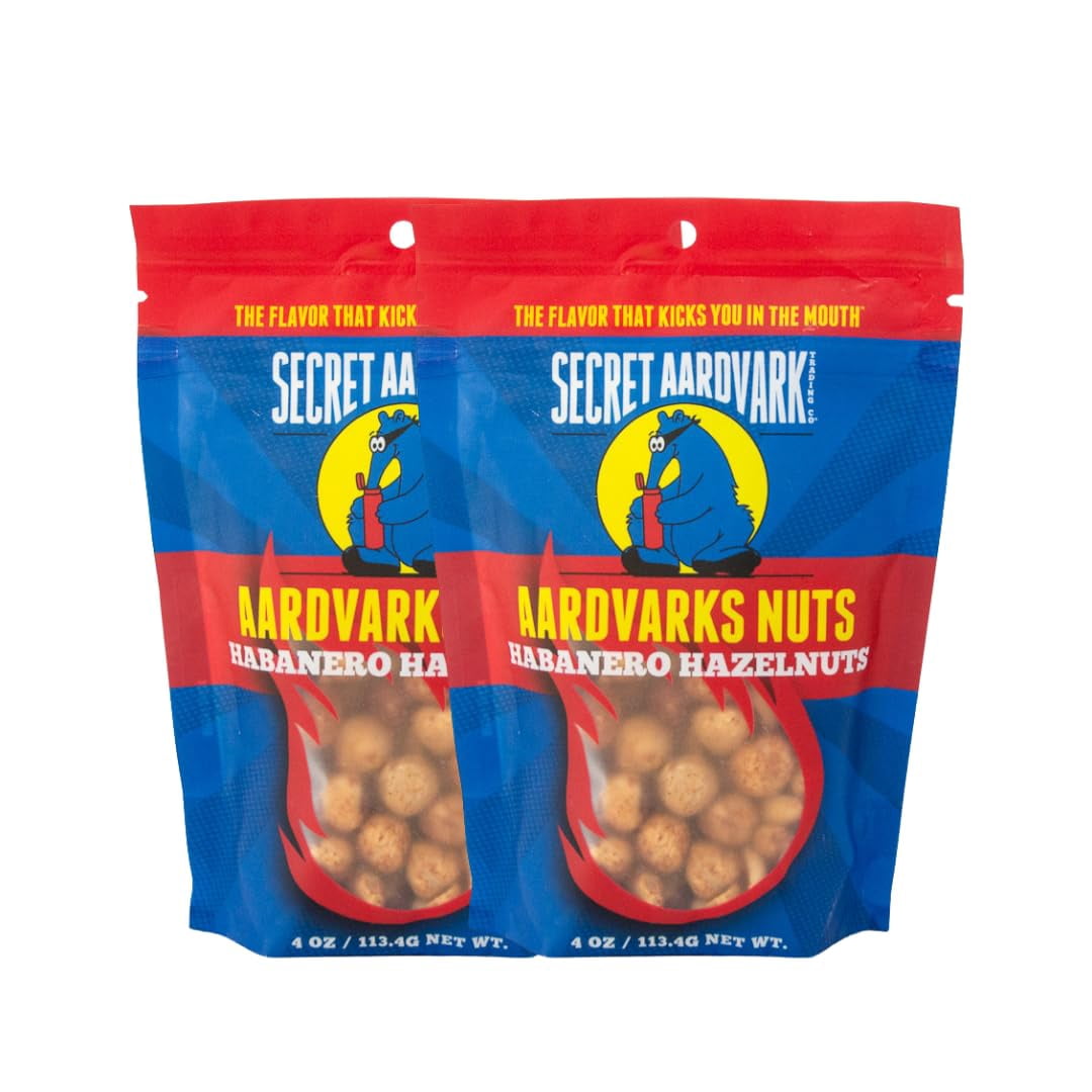 Secret Aardvark Habanero Hazelnuts GGA1 - Hot & Spicy Roasted Nuts ...