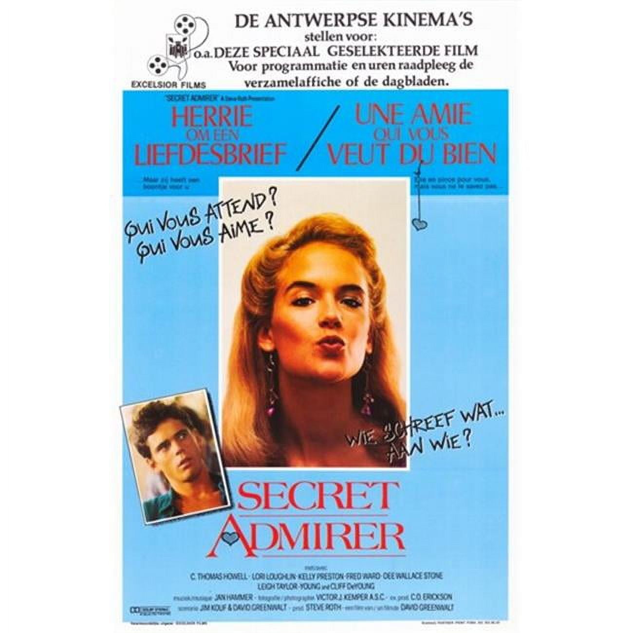 Secret Admirer Movie Poster 11 X 17 In Walmart