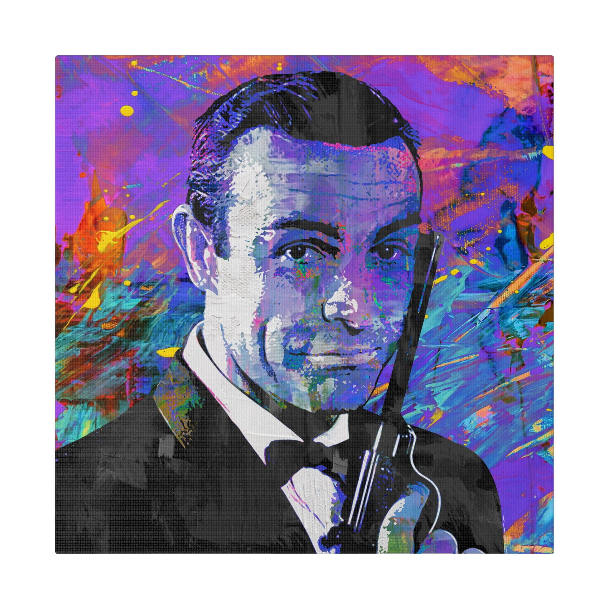 Secret Agent Canvas Wall Art - Pop Art - Walmart.com