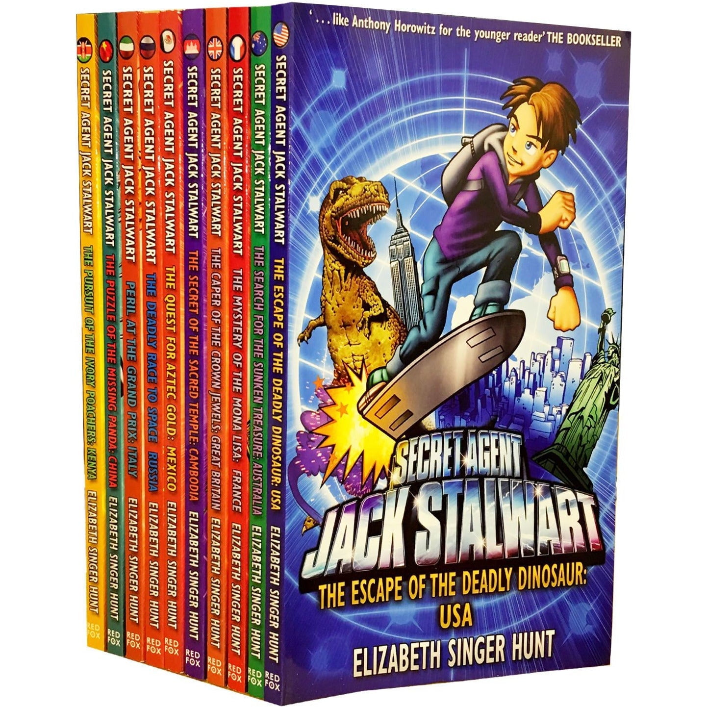 Secret Agent Jack Stalwart 10 Books Set Collection Childrens Books Age ...