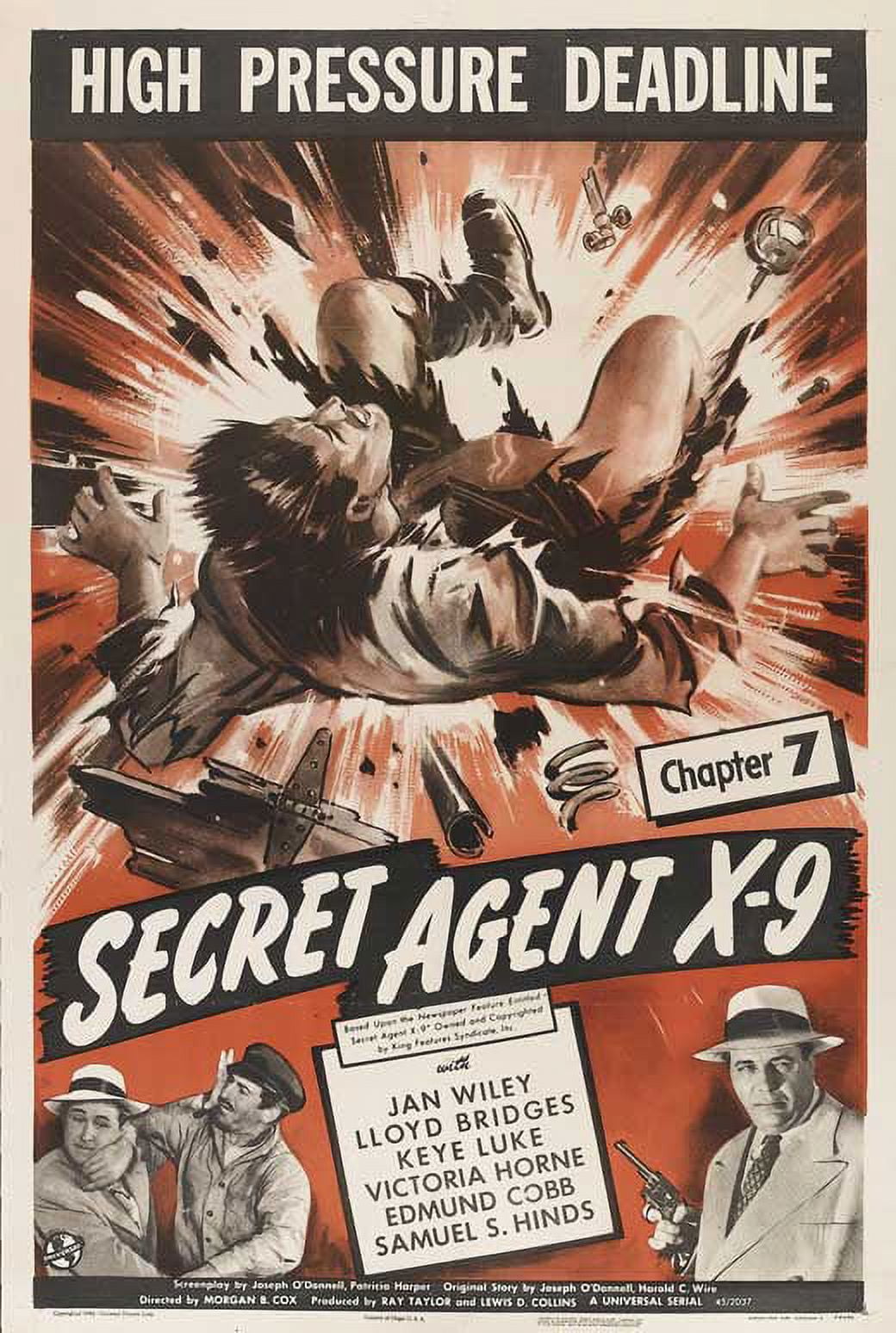 Secret Agent X-9 - movie POSTER (Style B) (11" x 17") (1945) - Walmart.com