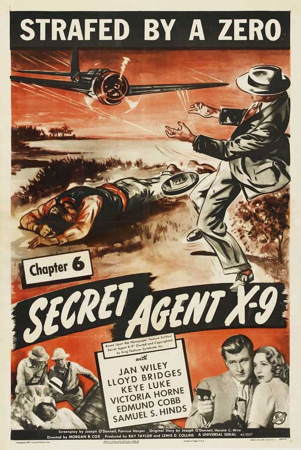 Secret Agent X-9 - movie POSTER (Style C) (27" x 40") (1945) - Walmart.com