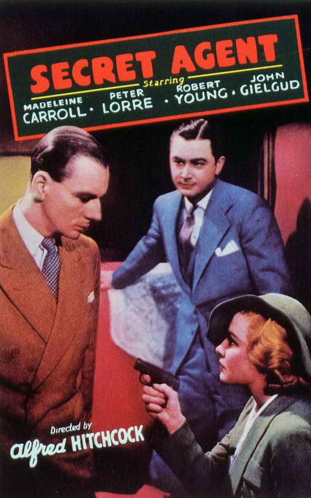 Secret Agent - movie POSTER (Style D) (11" x 17") (1936) - Walmart.com