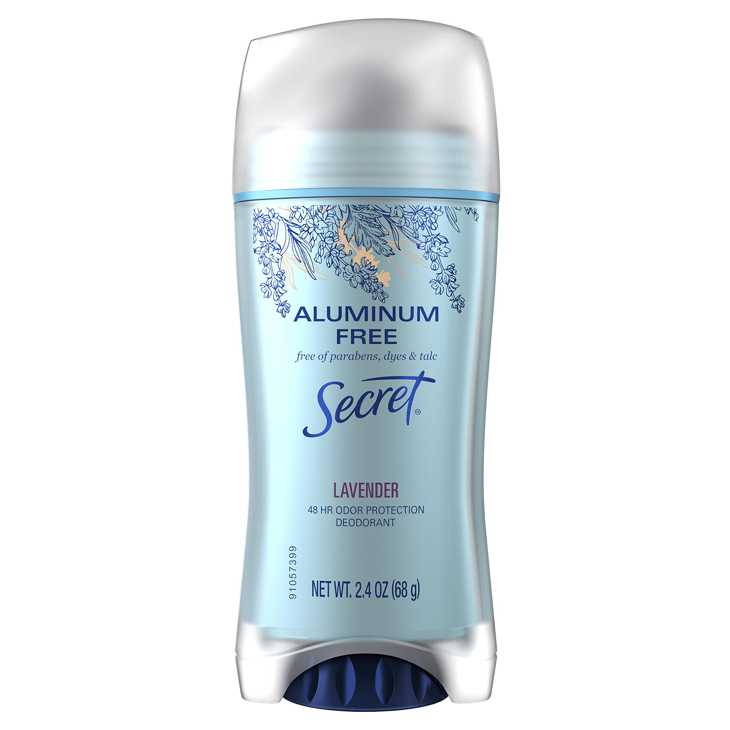 Secret Aluminum Free Lavender Deodorant, 2.4 Ounces (Pack Of 2 ...