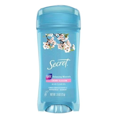 Secret Cherry Blossom 48HR Clear Gel Deodorant 2.6oz - Walmart.com