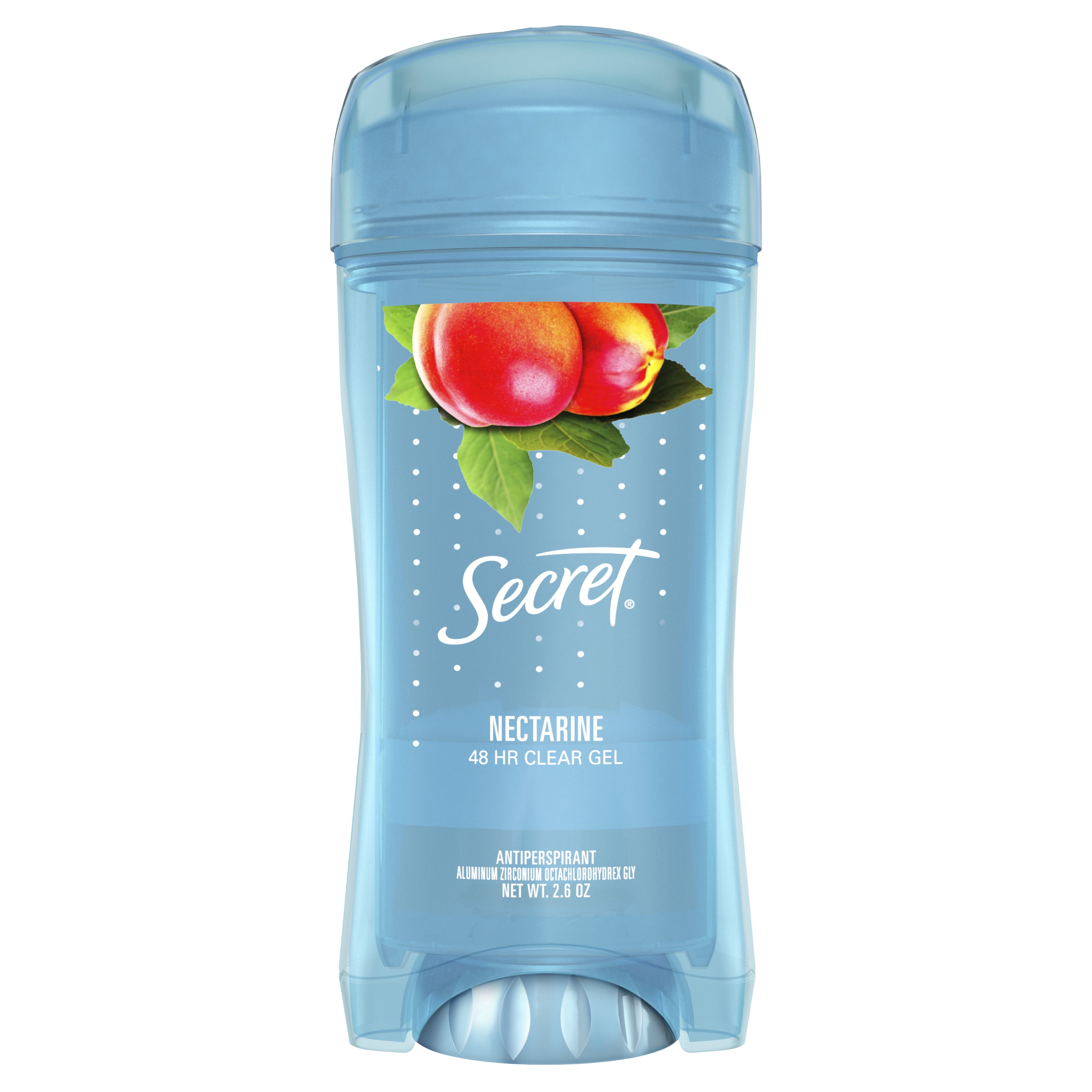 Secret Clear Gel Antiperspirant Deodorant Nectarine 2.6 Oz. - 2 Pack ...