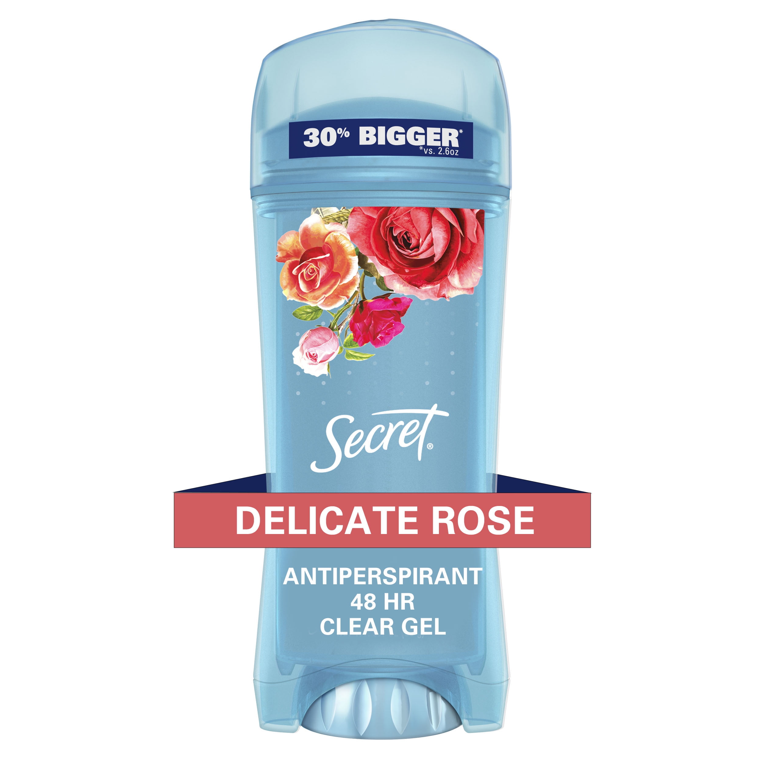 Secret Clear Gel Antiperspirant and Deodorant for Women, Rose Scent, 3. ...