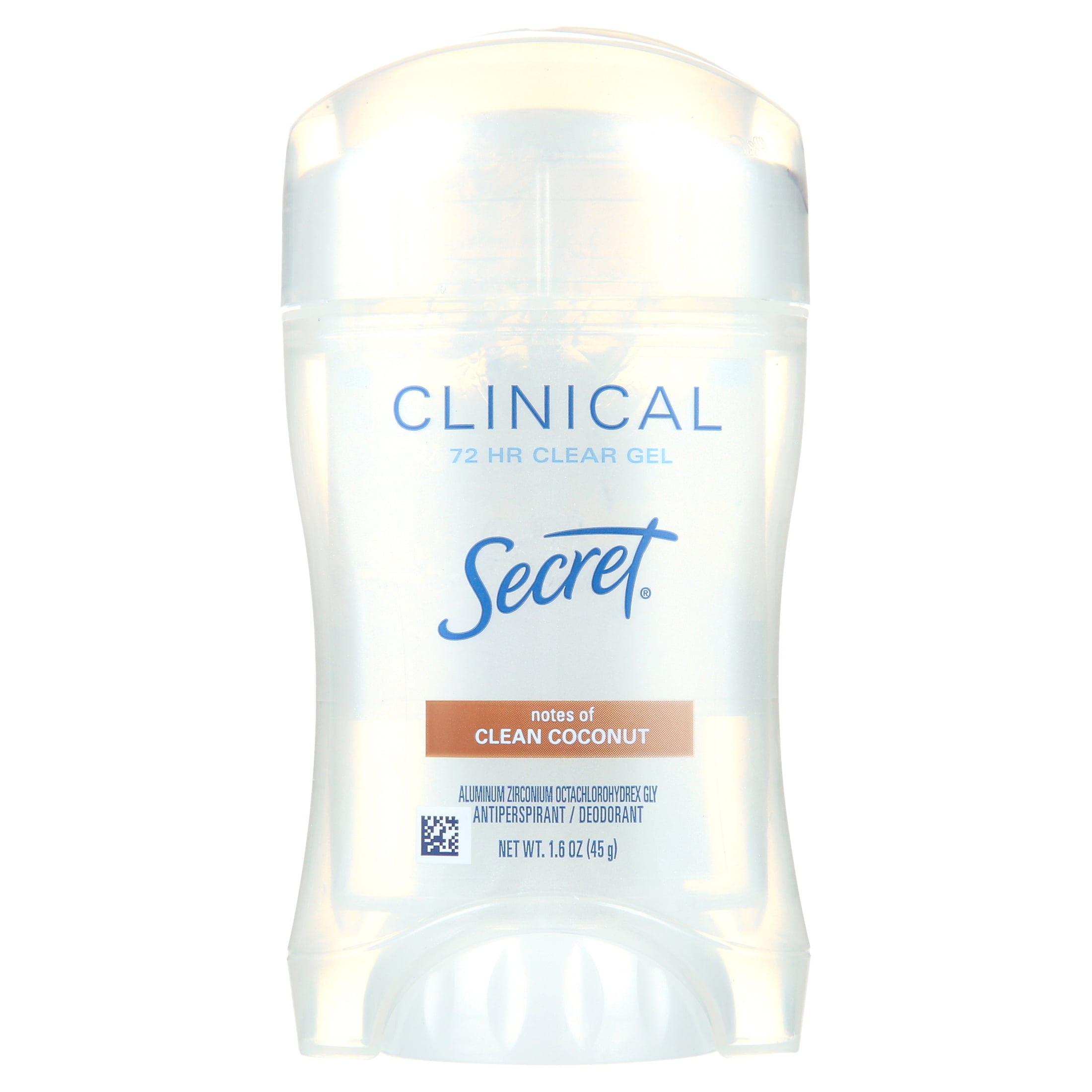 Secret Clinical Clear Gel Antiperspirant Deodorant for Women Coconut 1 ...