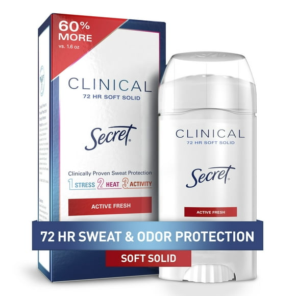 Secret Deodorant & Antiperspirant | Walmart.com