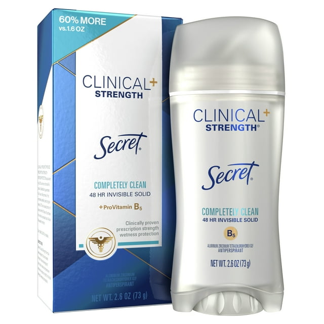 Secret Clinical Deodorant | Antiperspirants for pharmacies - Walmart ...