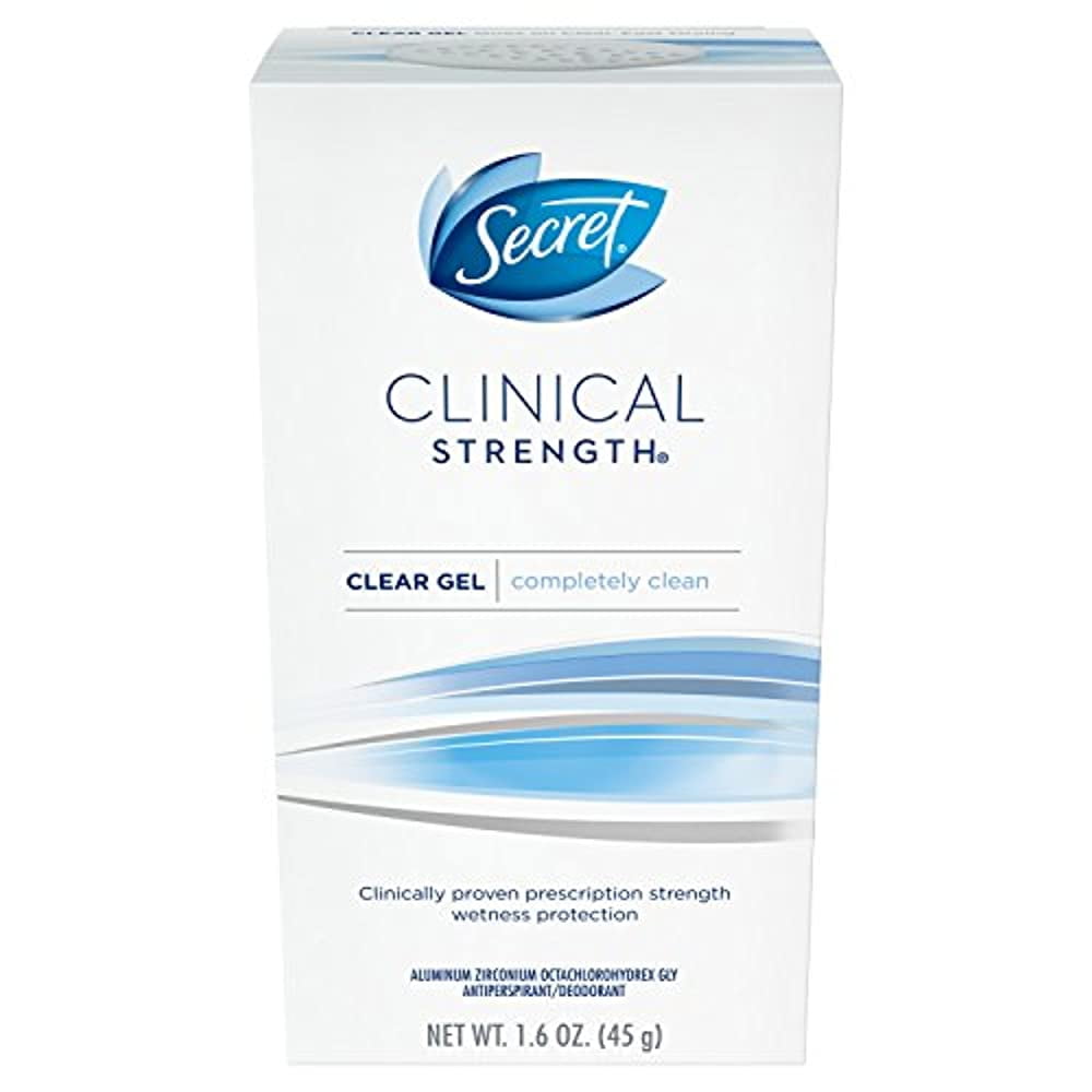 Secret Clinical Strength Antiperspirant Deodorant, Clear Gel ...