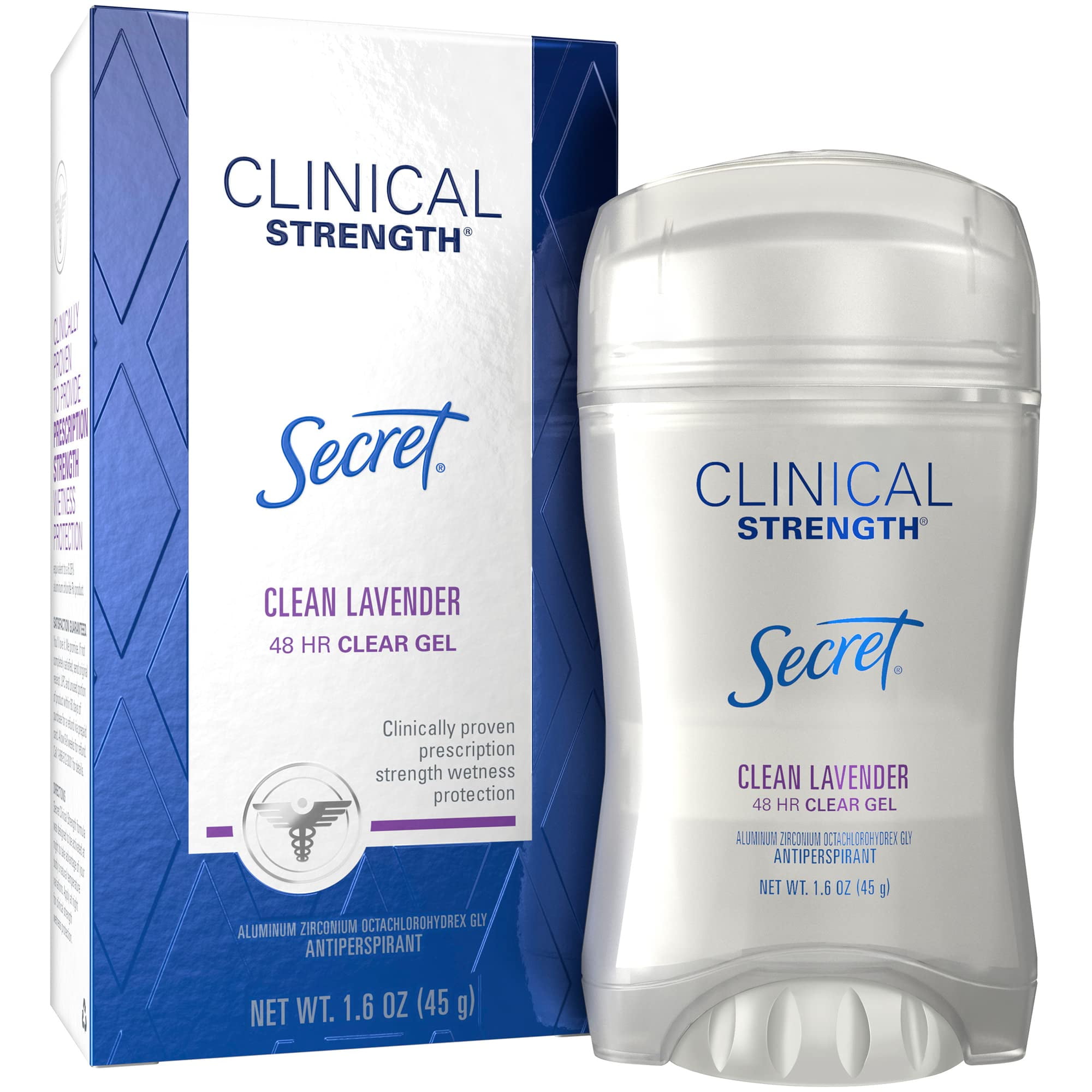 Secret Clinical Strength Clear Gel Womens Antiperspirant & Deodorant Oh ...